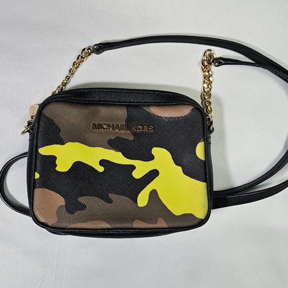 Michael Kors | Bags | Rare Michael Kors Small Crossbody Camo Bag | Poshmark